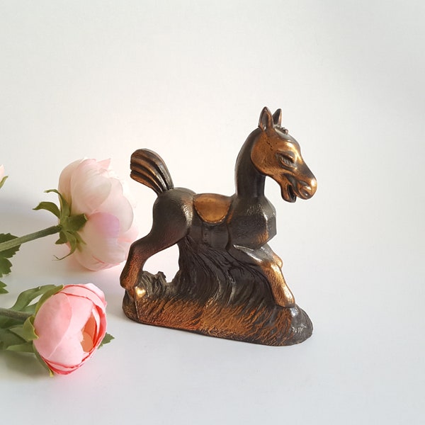 Copper Pony Figurine - Etsy