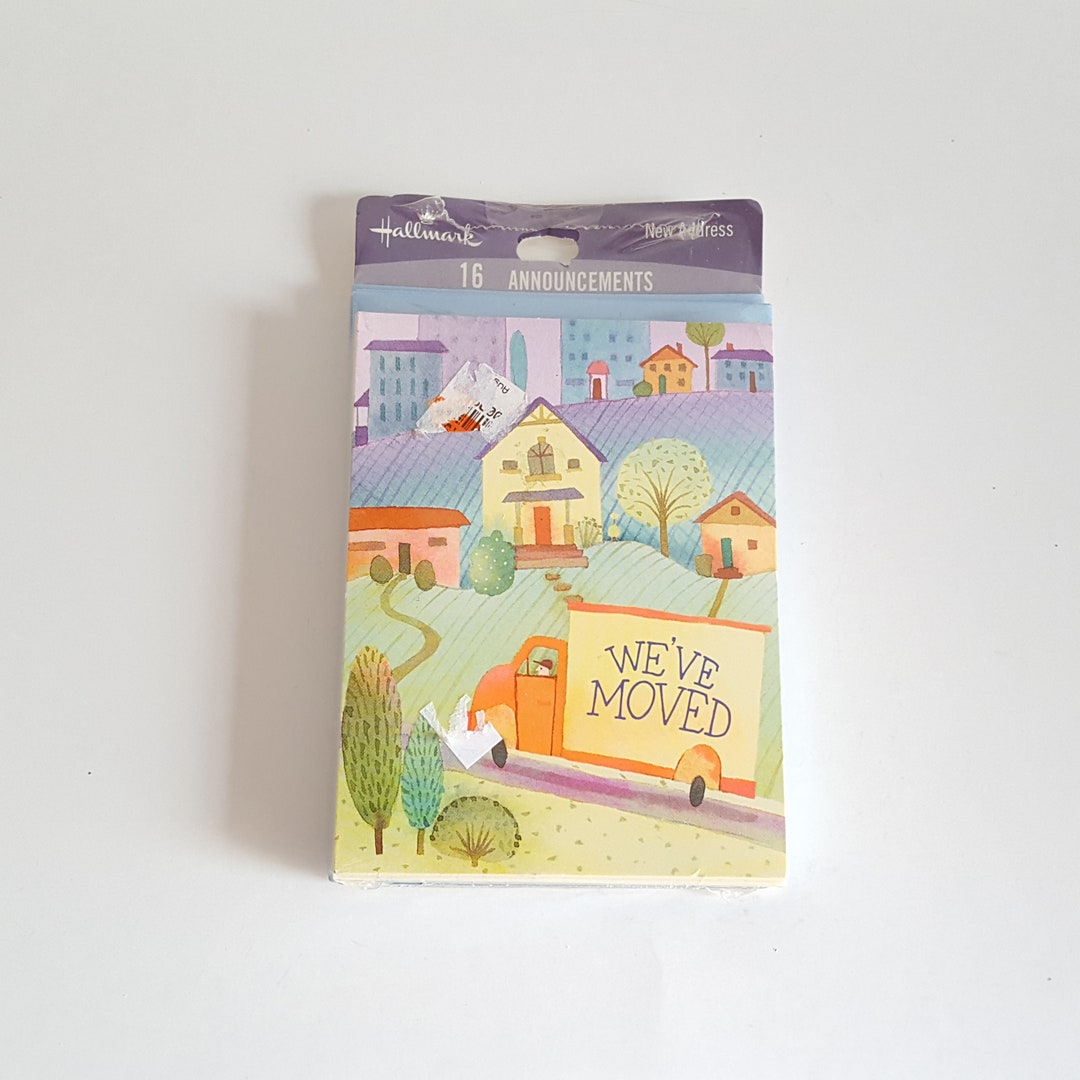 We've Moved! Vintage Moving Cards Set of 16 Hallmark Change of Address ...