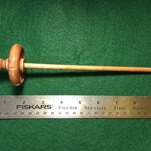 Top Whorl Drop Spindle 2 Spoked Whorl With Notch for - Etsy