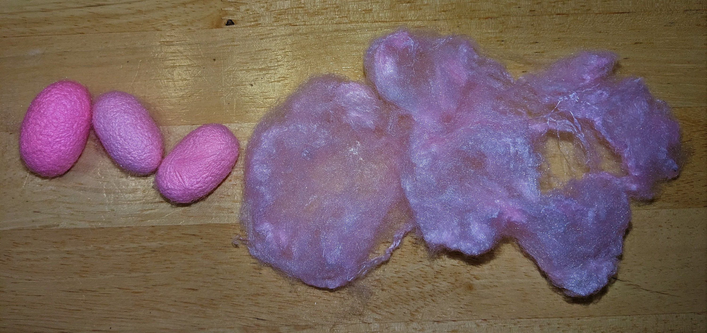 20 Pink Silk Cocoons, Bombyx Mori, Also Called Mulberry Silk - Etsy