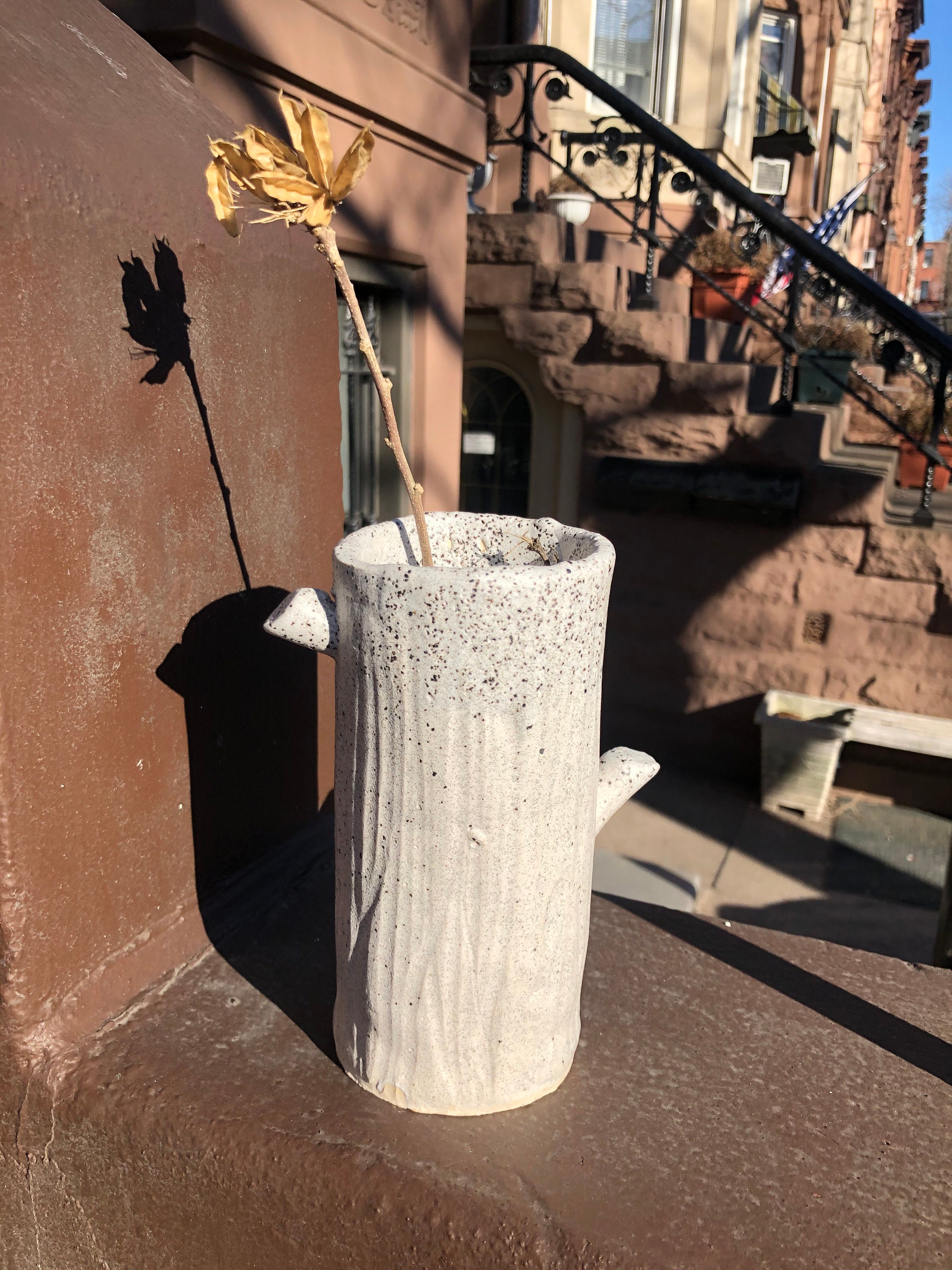 Tree Log Vase Ceramic - Etsy