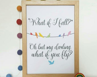 What If I Fall | Etsy
