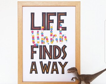 Life Finds a Way | Etsy
