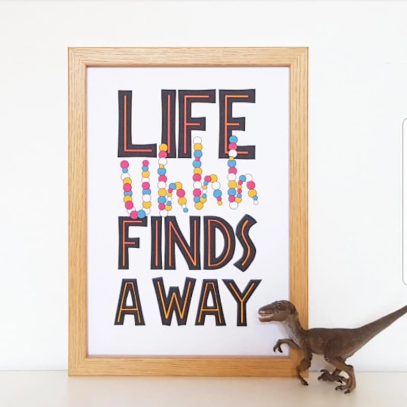 Life Finds a Way - Etsy