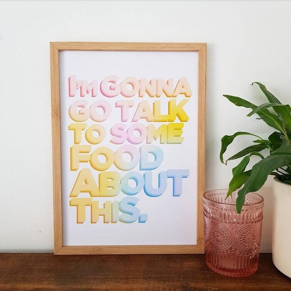 Liz Lemon Food Poster