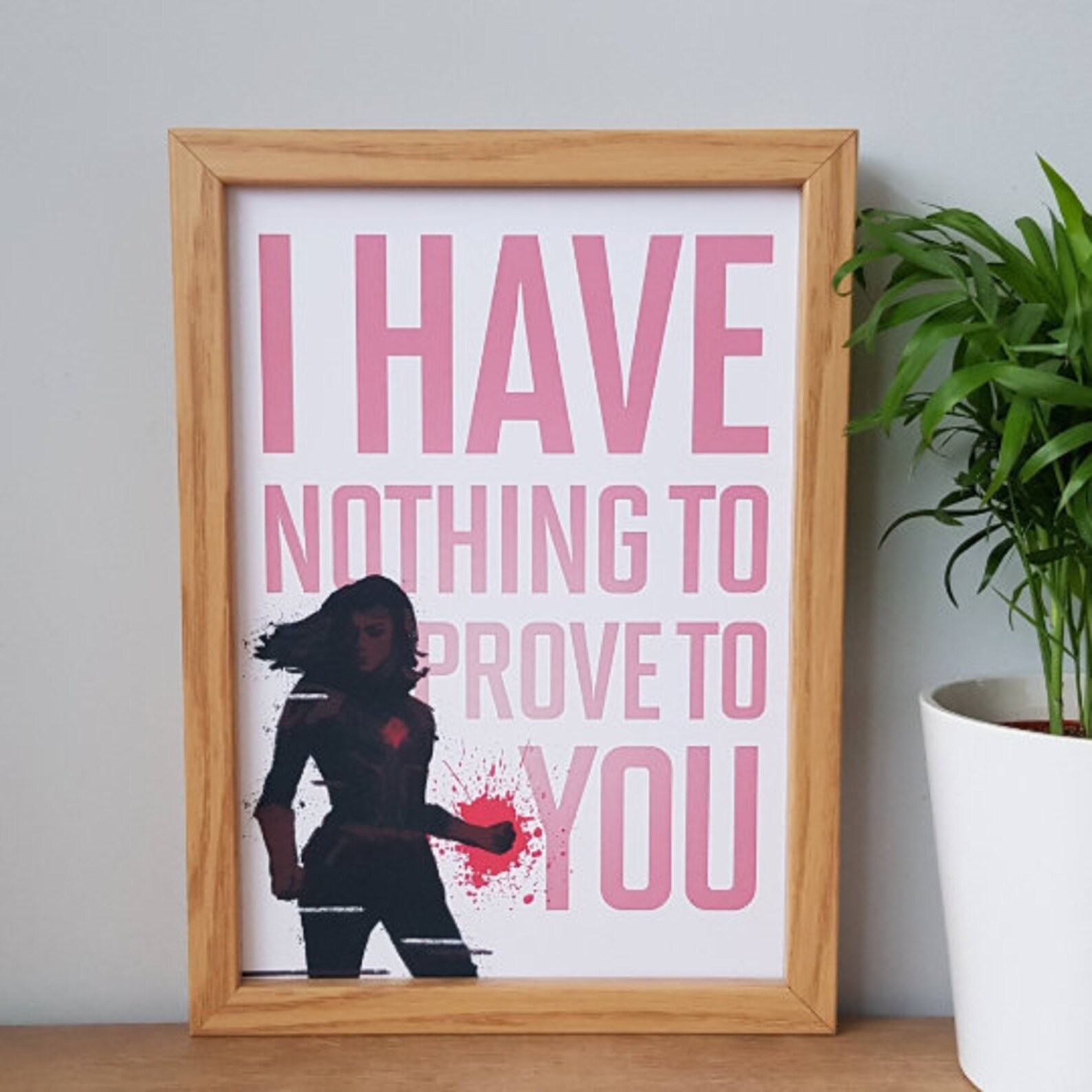 DIGITAL A4 PRINTABLE Captain Marvel Inspired Quote DOWNLOAD - Etsy