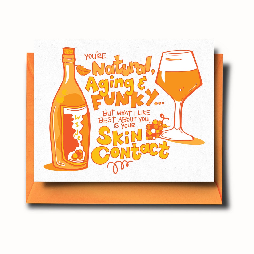 Skin Contact Birthday Greeting Card - Etsy