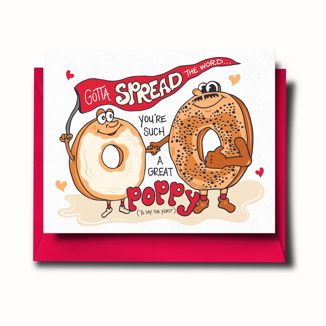 Great Poppy Father's Day Greeting Card - Etsy