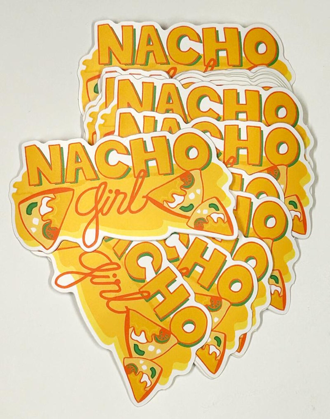 Nacho Girl Single Sticker - Etsy