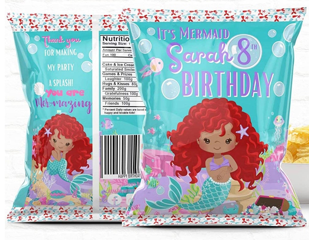 Custom Chip Bags With Labels - Etsy