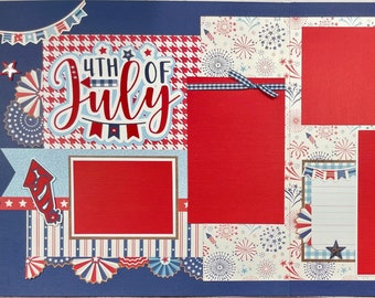 Life is Beautiful Layout Premade Scrapbook Pages, Page Kit, Scrapbook ...