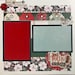 Home for the Holidays - Merry Christmas Premade Scrapbook Pages, 12x12 ...