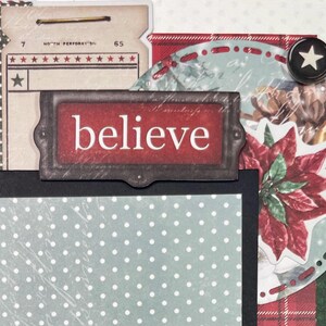 Home for the Holidays - Merry Christmas Premade Scrapbook Pages, 12x12 ...