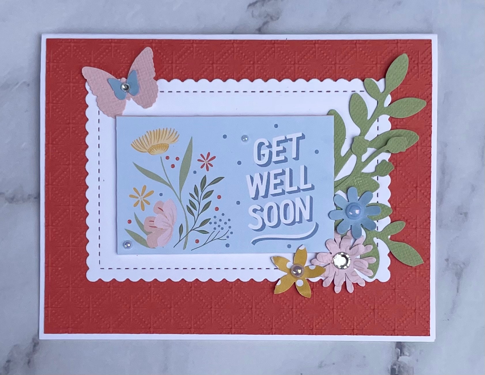Get Well Card Handmade Card Greeting Card Card for Her - Etsy