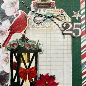 Home for the Holidays - Merry Christmas Premade Scrapbook Pages, 12x12 ...