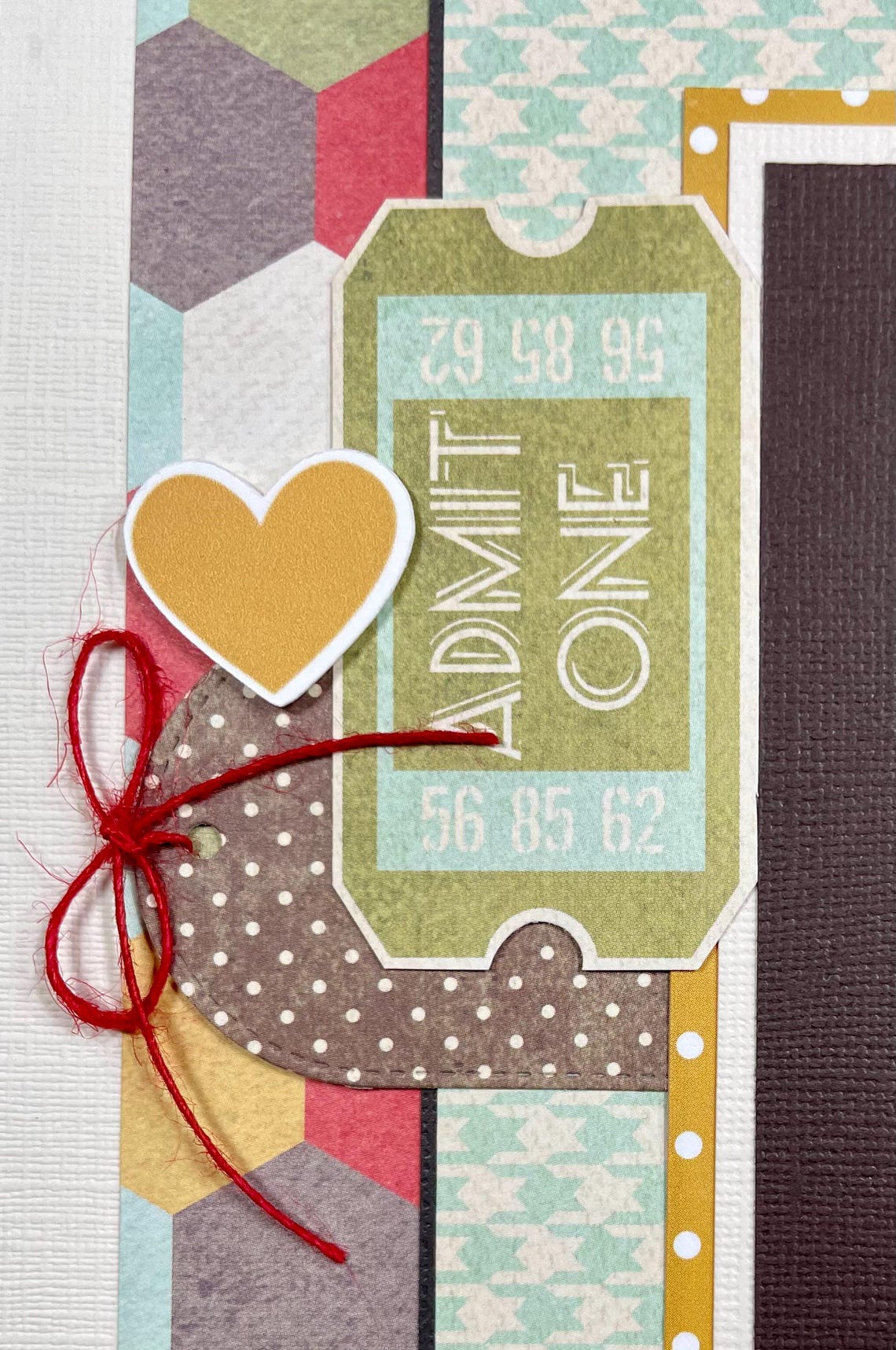 A Grandparent's Love Premade Scrapbook Pages, Page Kit, Scrapbook Page ...