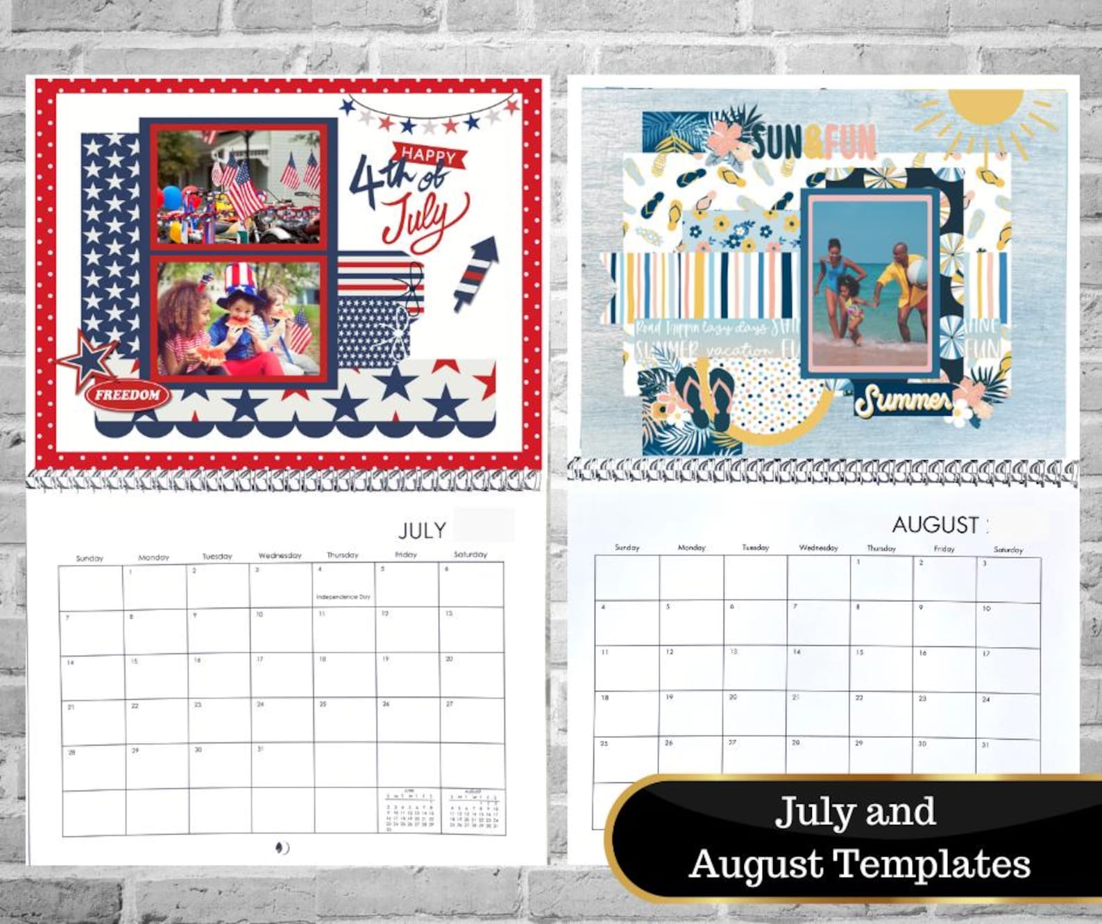 Moments to Remember Personalized Photo Calendar | Custom Wall Calendar ...