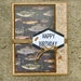 Slate and Steel Premade Cards Set of 4 Cards Masculine Cards, Cards for ...