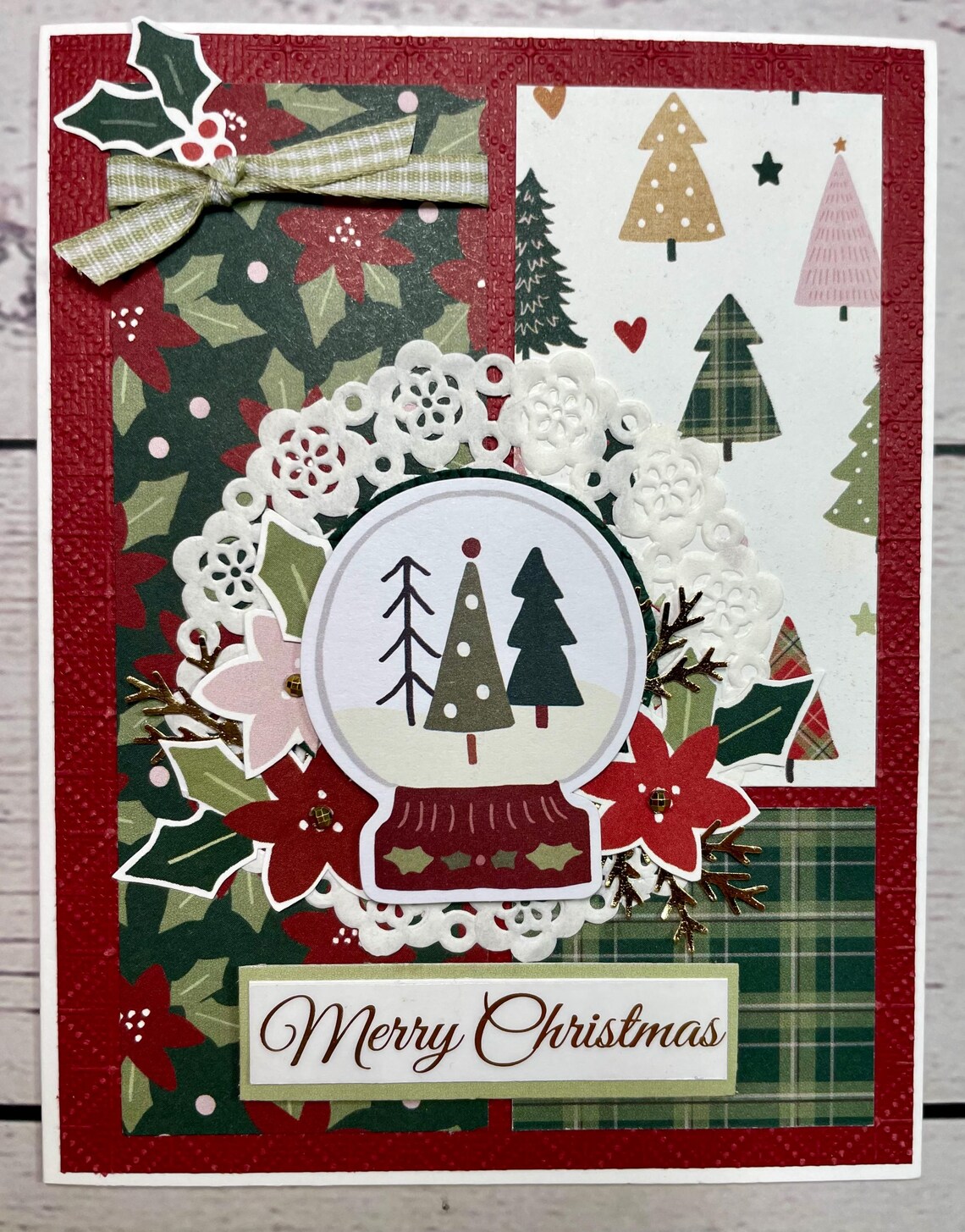 Boho Christmas DIY or Assembled Card Kit - Makes 6 Cards - Christmas ...