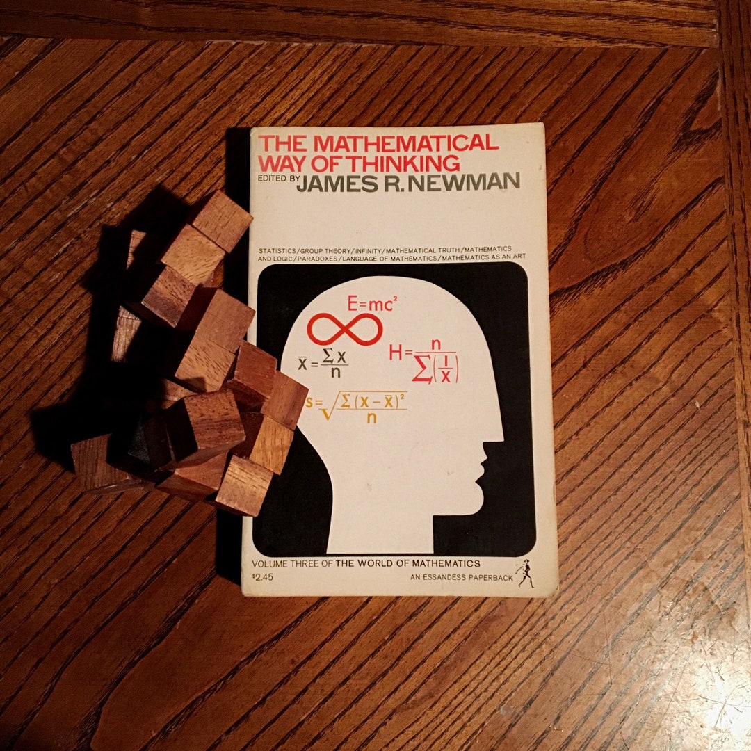 Vintage Midcentury ‘the Mathematical Way of Thinking’ by James Newman ...
