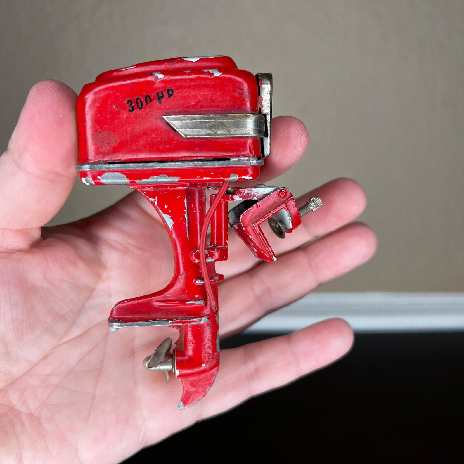 Vintage Olson Radio Co Outboard Boat Toy Motor, Model Boats, Miniatures ...