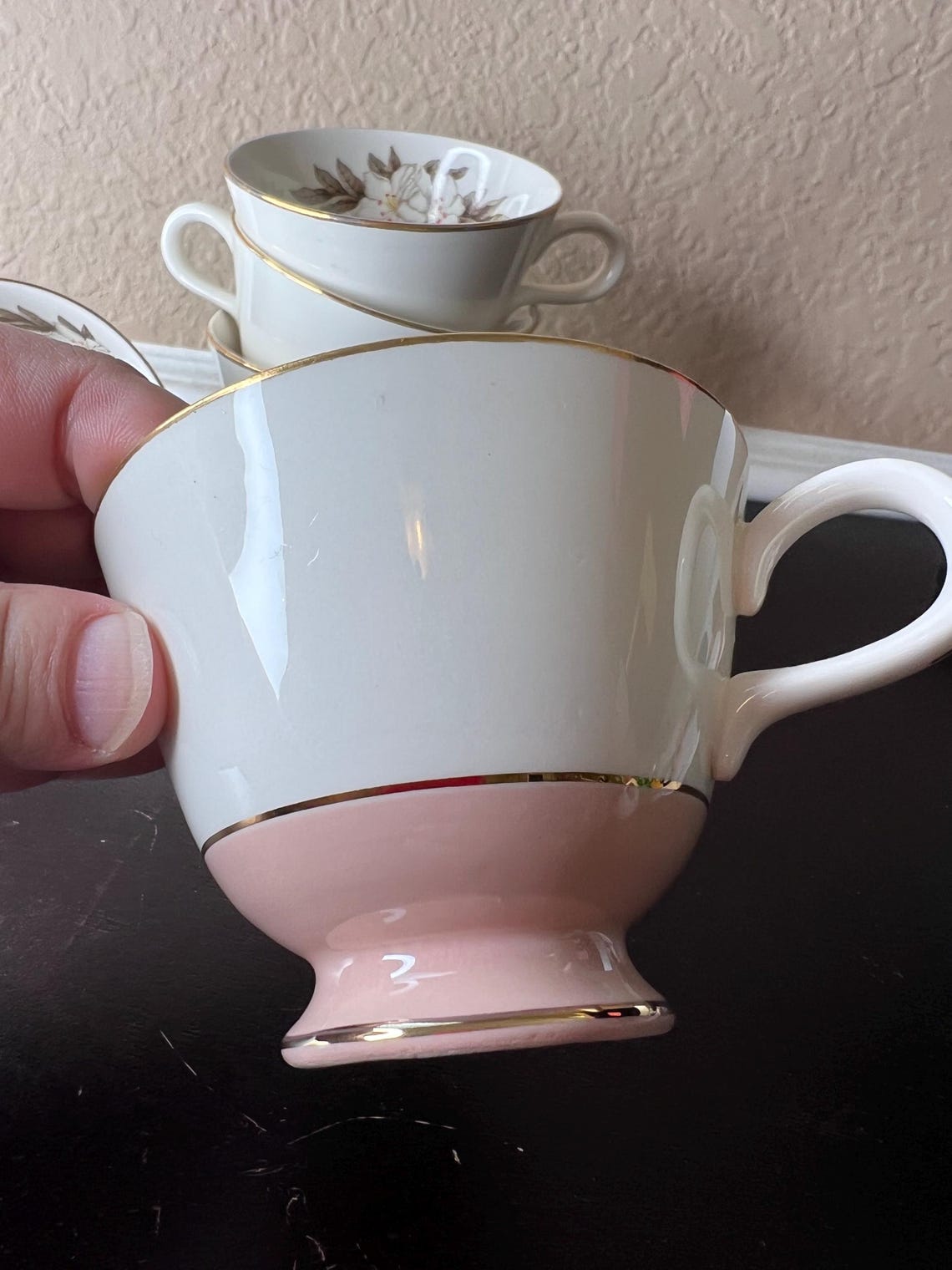 Vintage Midcentury Sevron Fair Lady Footed Tea Cup,american Pottery ...