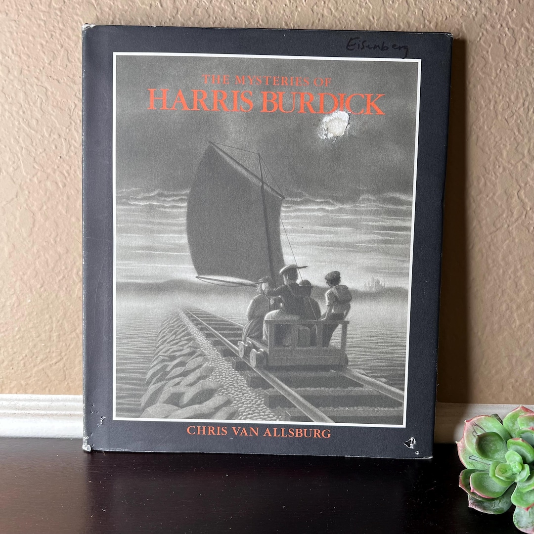 Vintage 1984 'the Mysteries of Harris Burdick' by Chris Van Allsburg ...