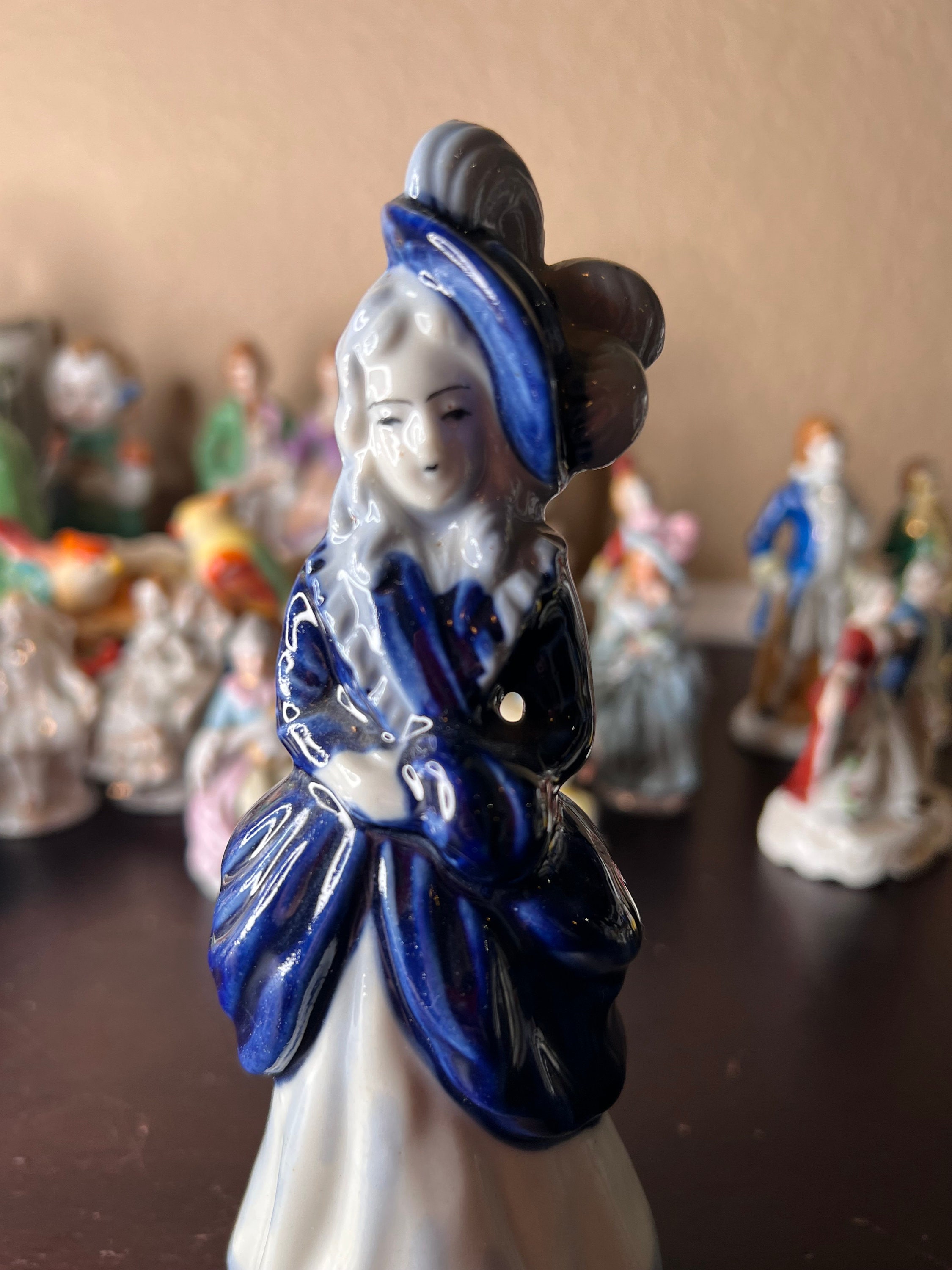 Vintage 1940's Big Made in Occupied Japan Colonial Lady, Victorian ...