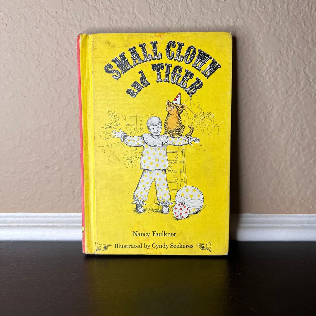 Vintage 1968 1stedition "small Clown and Tiger"by Nancy Faulkner ...