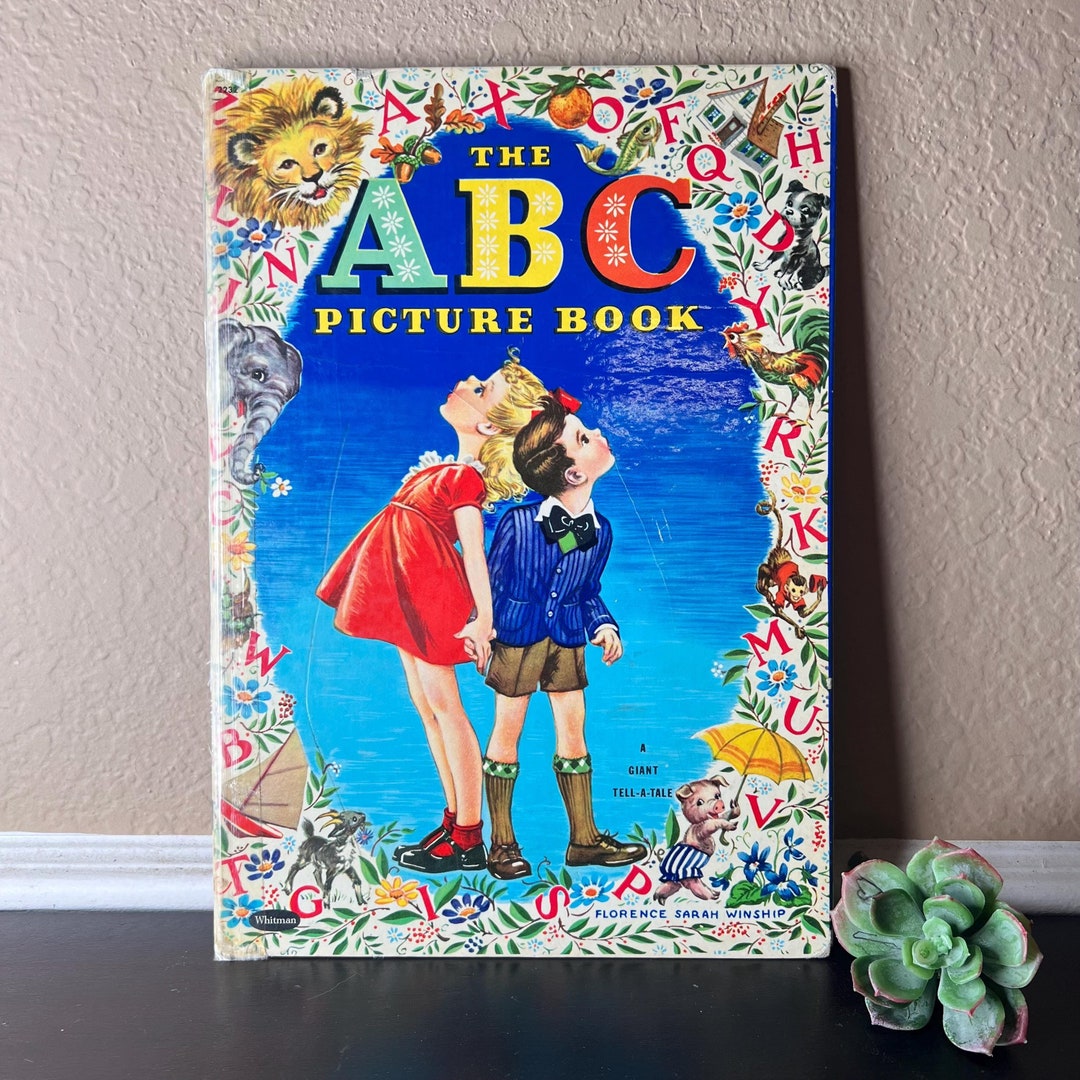 Vintage 1948 Illustrated Children's Book "the ABC Picture Book" by ...