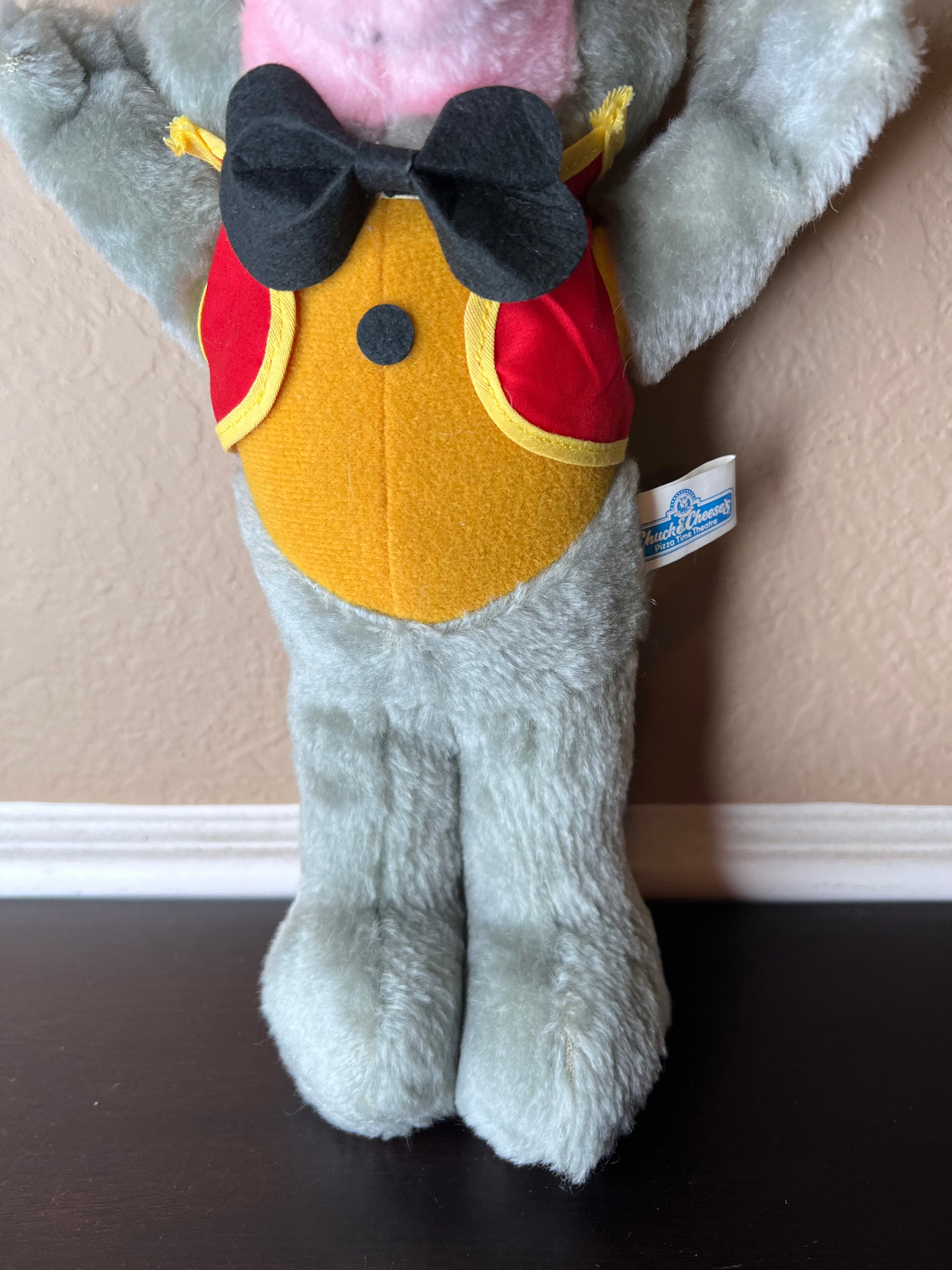 Vintage 1980s 13.5 Chuck E. Cheeses Pizza Time Theater Anthropomorphic ...