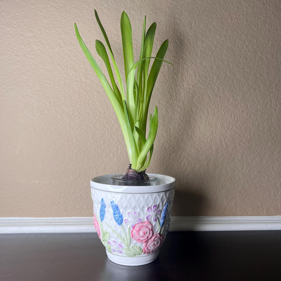 Vintage 1990's Ben Rickert Houseplant Planter, Ceramic Pot, Grape ...