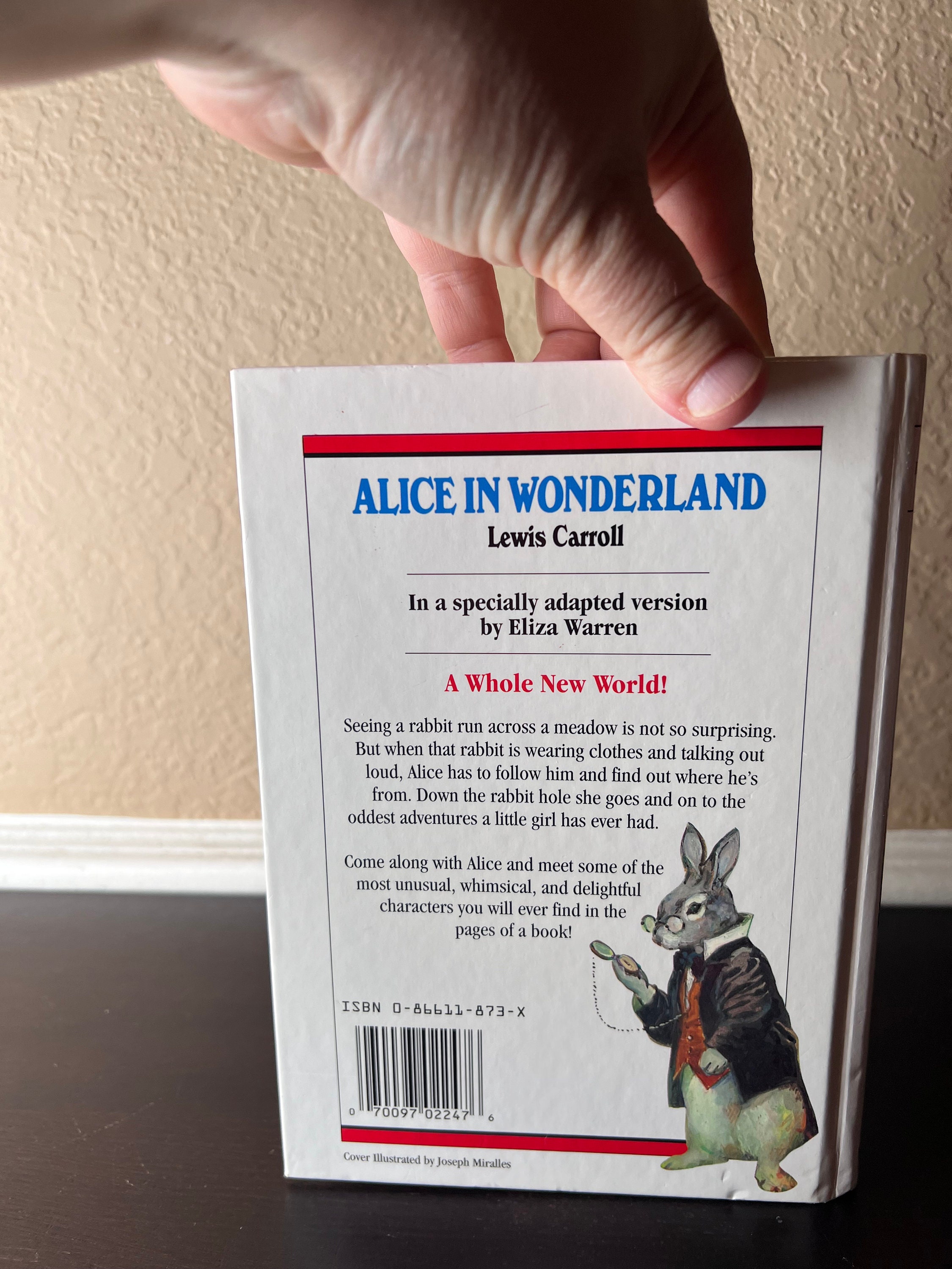 Vintage 1997 Alice in Wonderland by Lewis Carroll Children's Hardcover ...