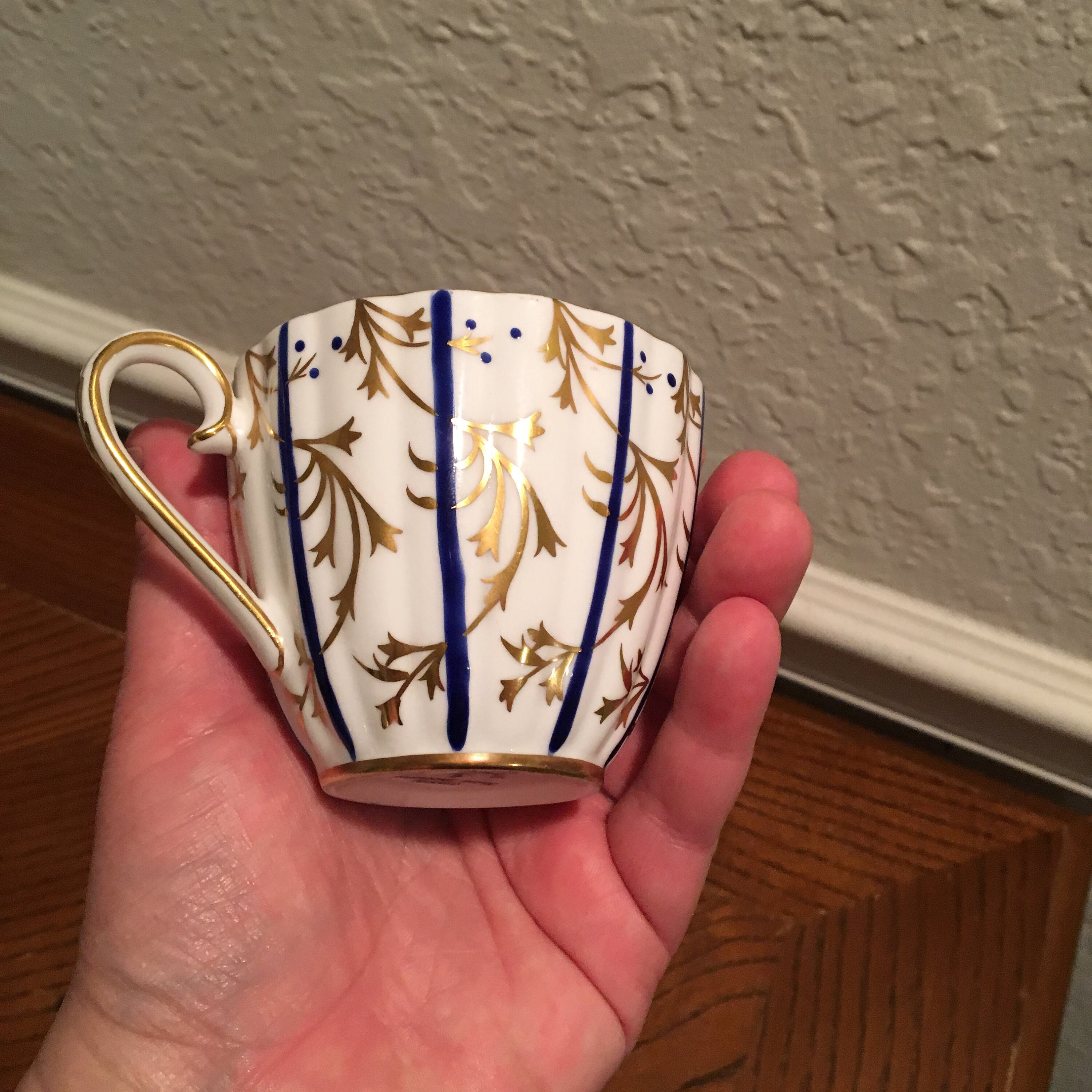 Vintage Royal Chelsea Cup and Saucer 763A, Entirely Hand Decorated ...