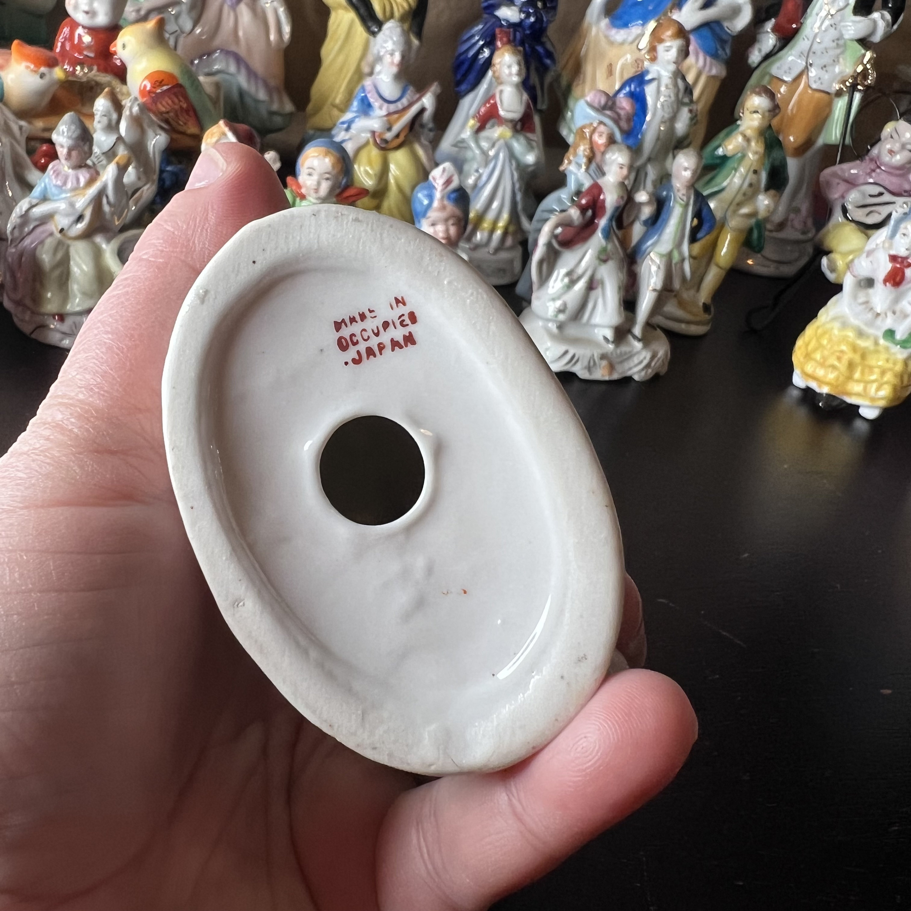 Vintage 1940's Made in Occupied Japan Courting Couple, Colonial ...