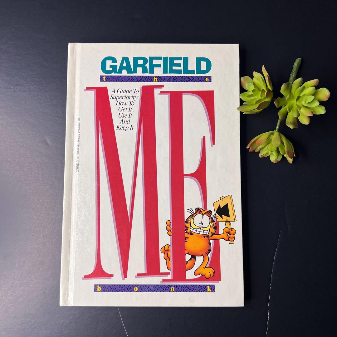 1990 Garfield “ME Book” First Edition – Humor & Self-priority Guide - Etsy