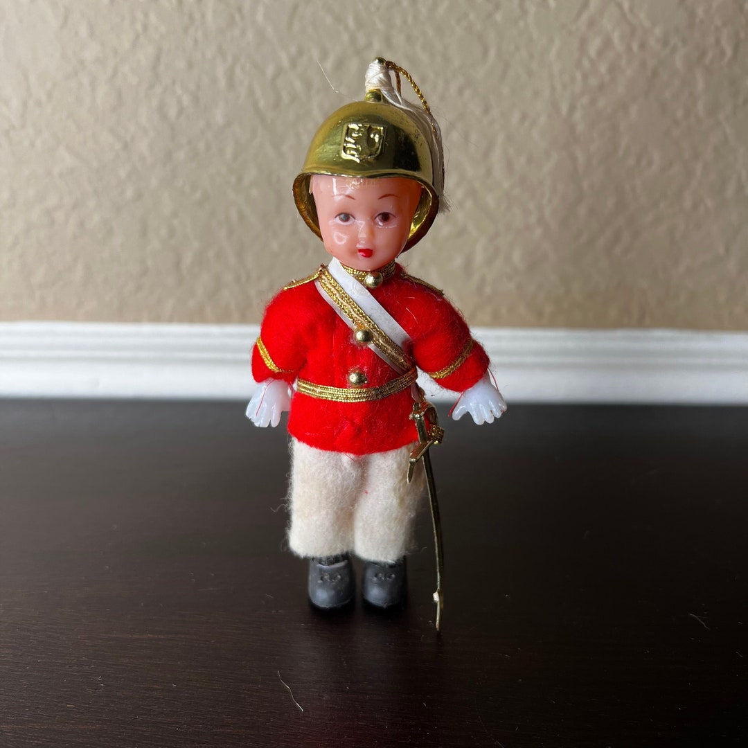 Vintage Soldier Guard Decoration, Doll, Christmas Decor, Nutcracker ...