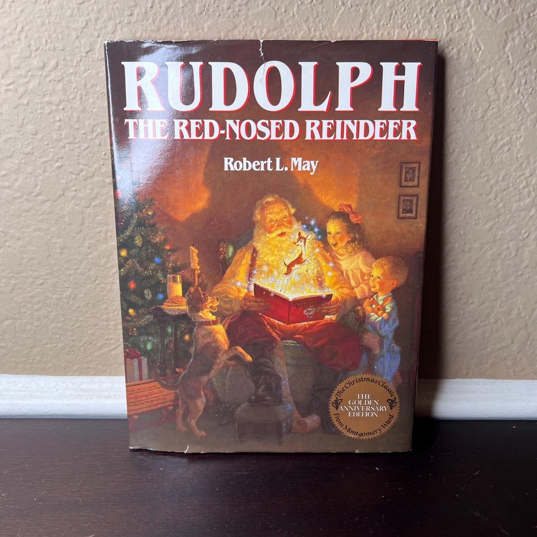 Vintage 1980's Kids Book "rudolph the Red-nosed Reindeer" by Robert L ...
