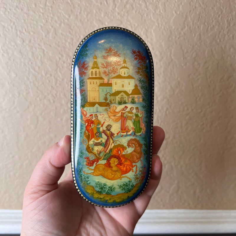 Russian Lacquer Box - Etsy