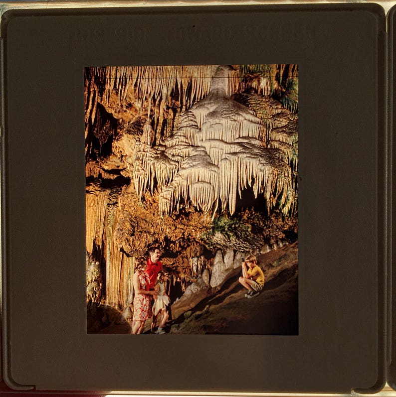 Vintage Luray Caverns Slides (4) by Finley Holiday Films of Cave ...