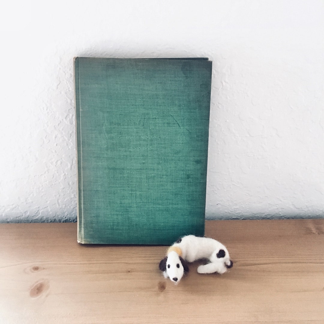 Vintage 1945 Cartoon Cavalcade Edited by Thomas Craven With Green Linen ...