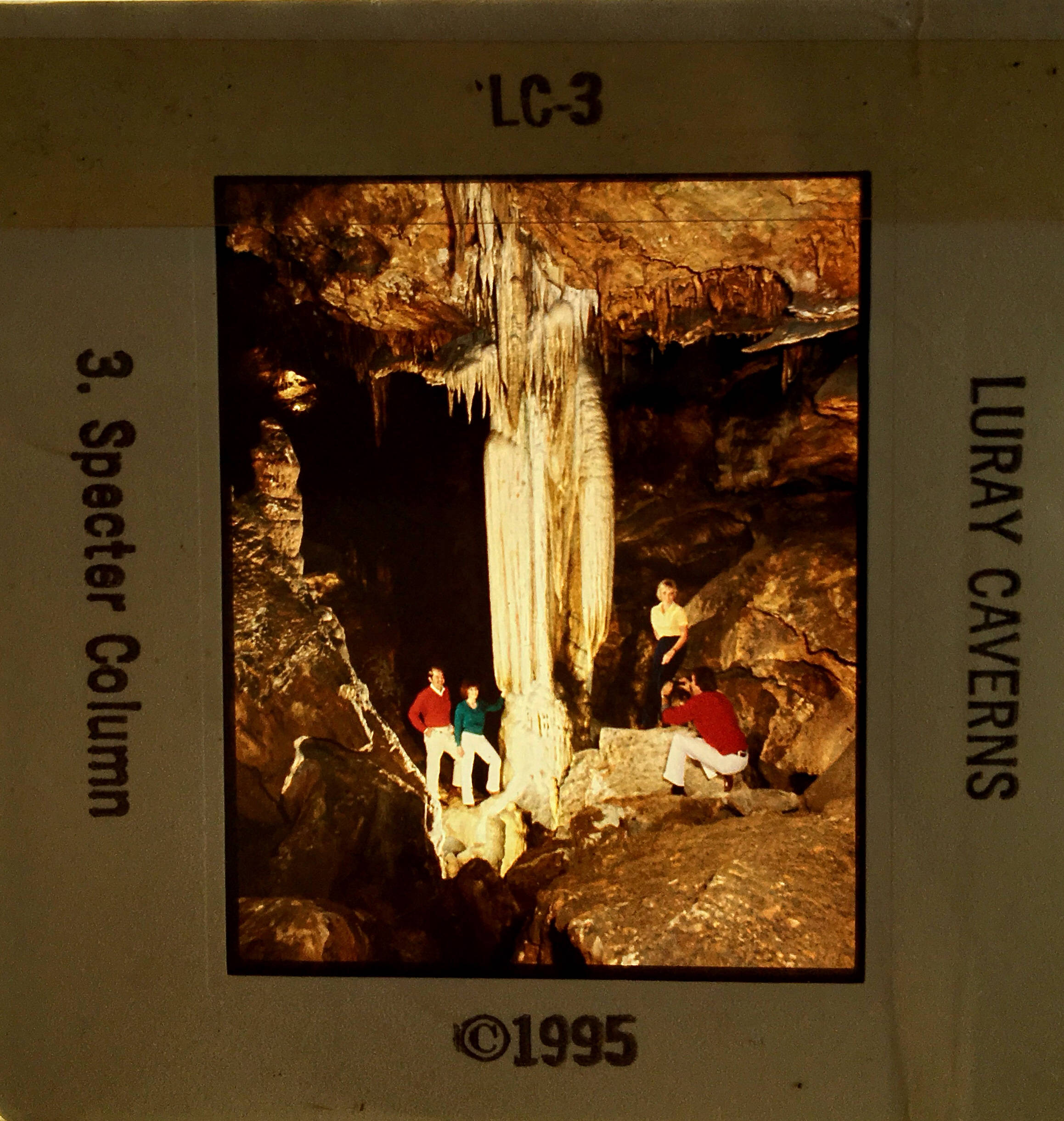 Vintage Luray Caverns Slides (4) by Finley Holiday Films of Cave ...