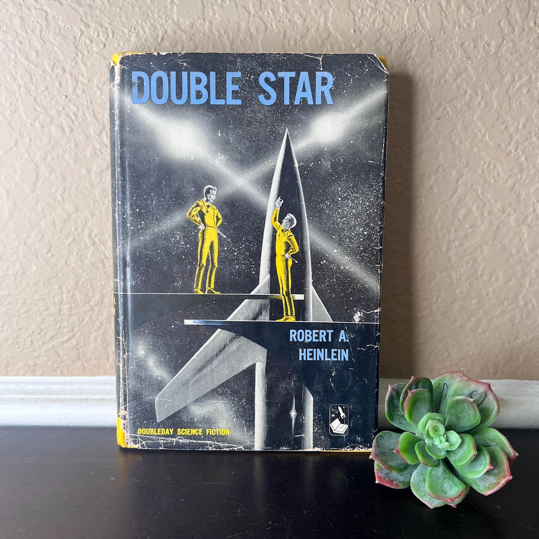 Vintage 1956 "double Star" by Robert A. Heinlein, Hugo Award Winner ...