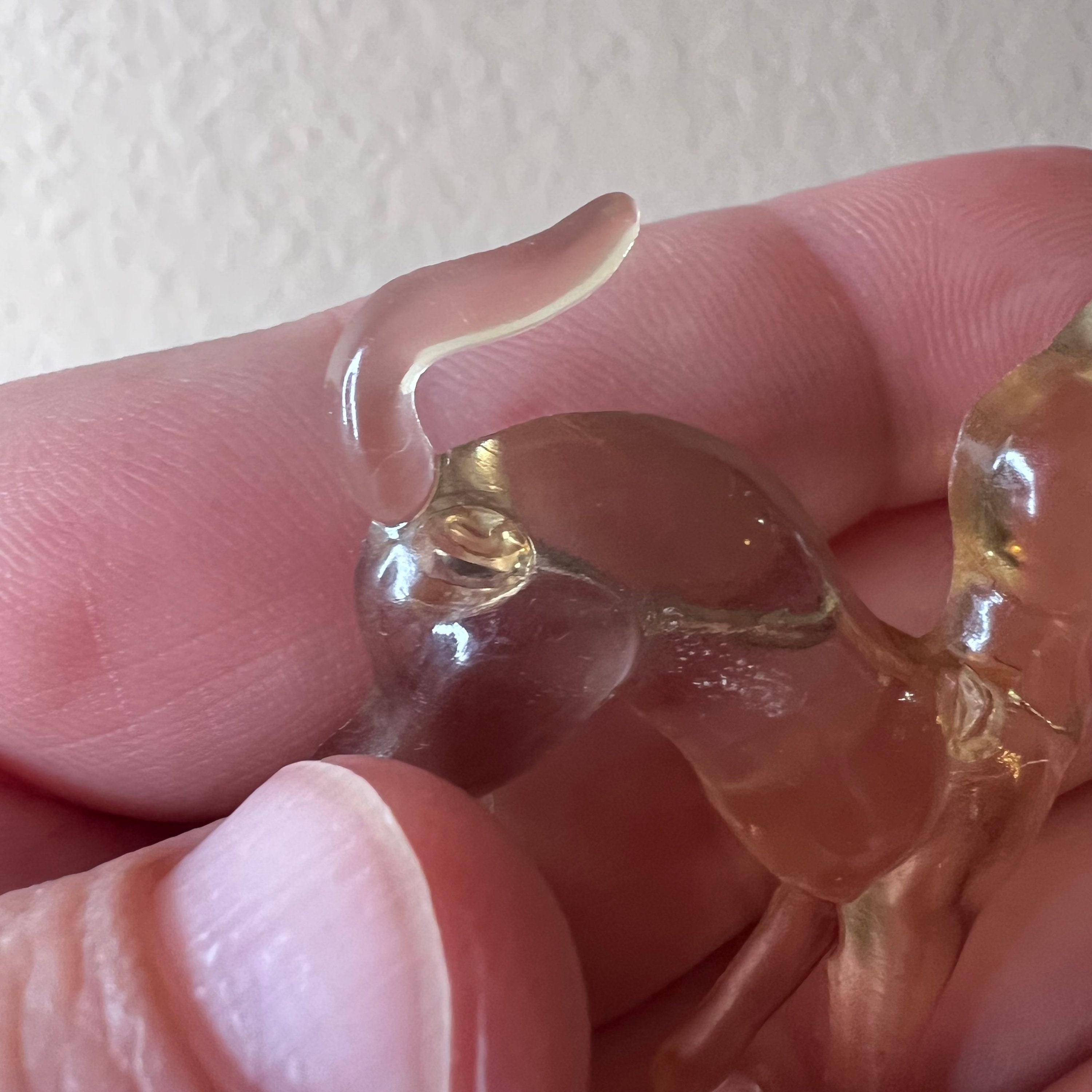 Vintage 1930’s Lucite Cat RARE Brooch, Early Plastics, Pin, Costume Jewelry, Estate Jewels ...