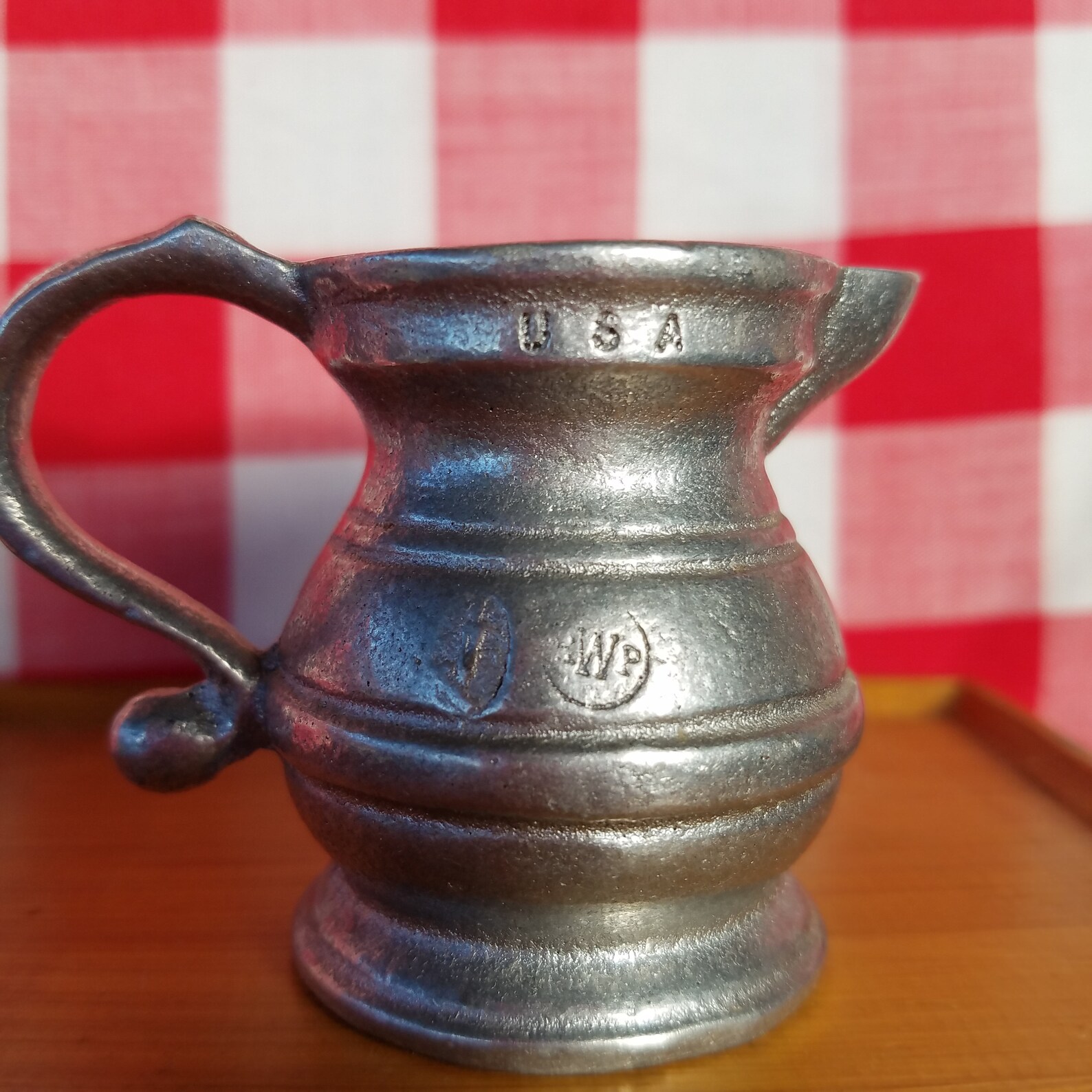 Vintage Miniature Wilton RWP Pewter Creamer Pitcher/bud Vase - Etsy
