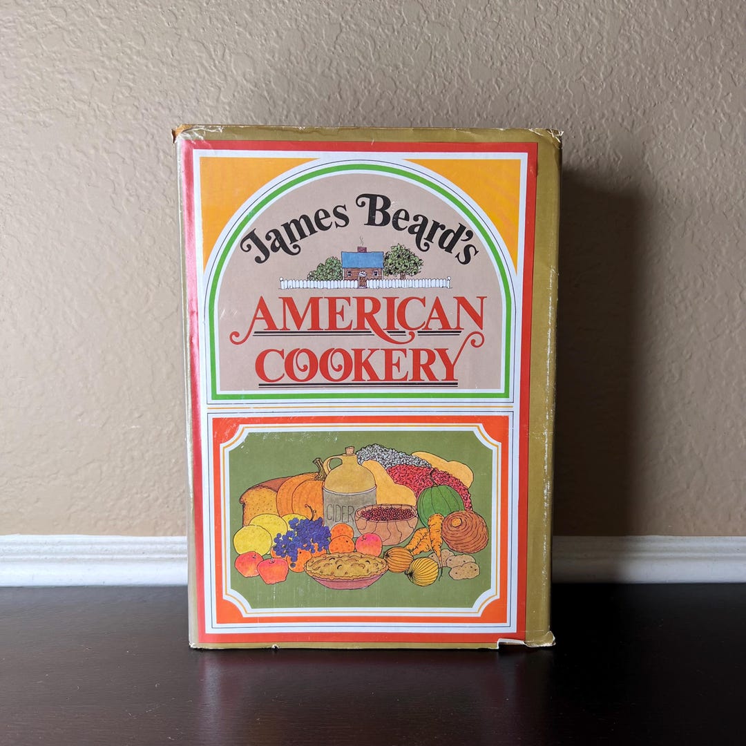 Vintage 1972 First Edition "james Beard's American Cookery" Cookbook ...