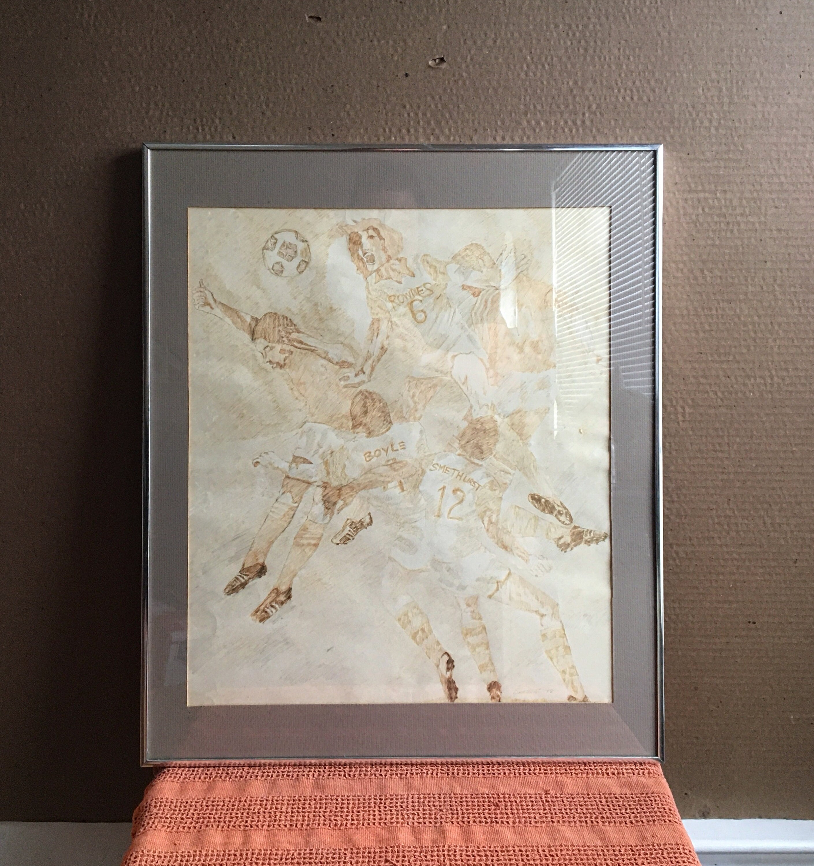 Vintage Original Pencil Sketch of Famous 1975 Season of the - Etsy