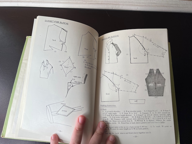 RARE BOOKS Vintage 1953 “pattern Drafting” by C. Hokama Okinawa ...