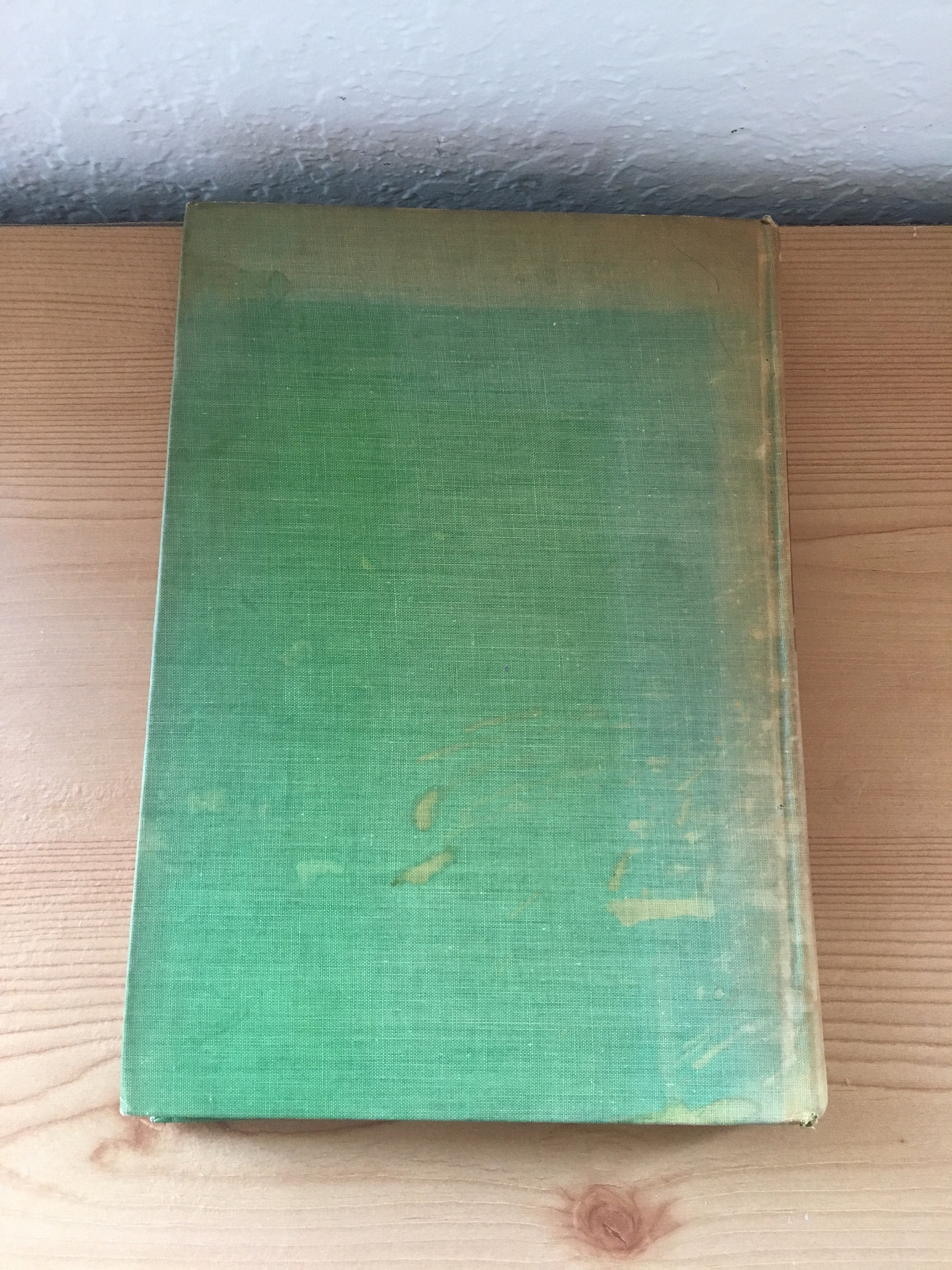 Vintage 1945 Cartoon Cavalcade Edited by Thomas Craven With Green Linen ...