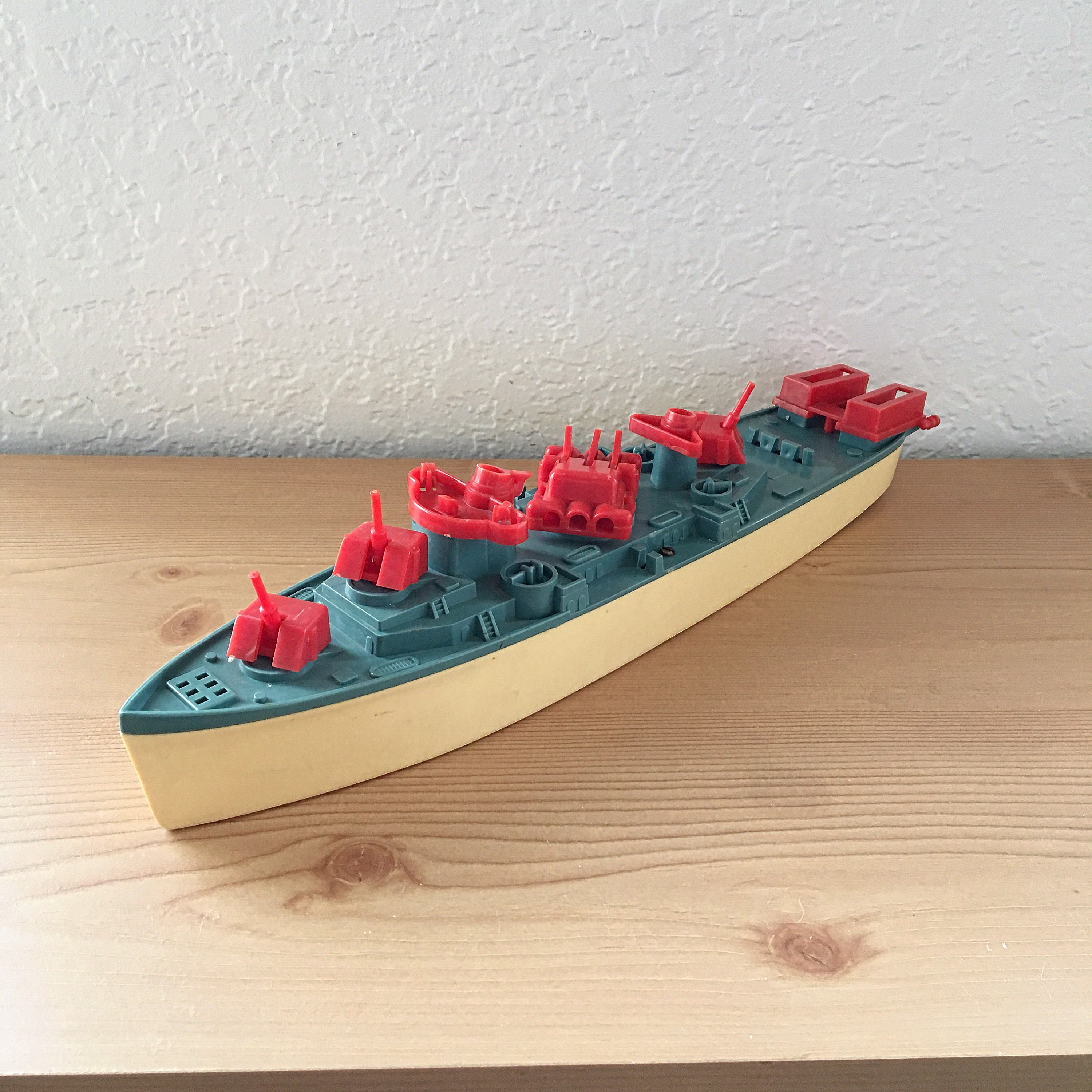 Vintage Plastic Toy Boats